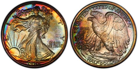C Proof Walking Liberty Half Dollar Pcgs Coinfacts