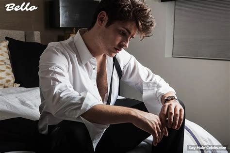 Gregg Sulkin Shirtless And Sexy For BELLA The Men Men