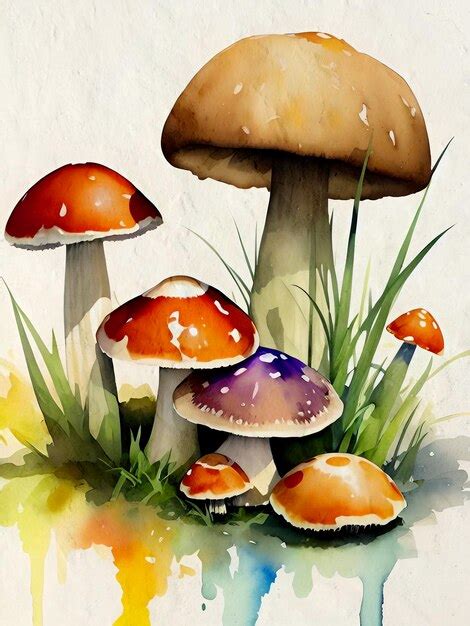 Acuarela Seta Pintura Ilustrada Vida Silvestre Fondo Foto Premium