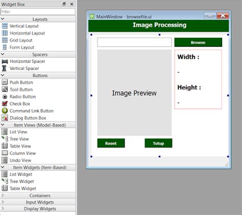 Tutorial Cara Membuat Gui Python Menggunakan Qt Designer