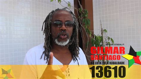 Edmar militante do movimento negro e do Bom Juá apoia Gilmar Santiago