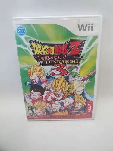 Dragonball Z Budokai Tenkaichi Nintendo Wii F Sico Env O Meses