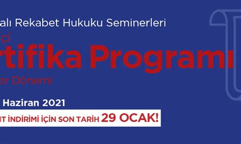 Uygulamal Rekabet Hukuku Seminerleri Univerlist
