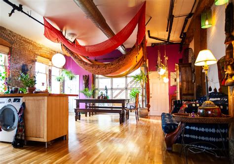 This Afro Bohemian Loft Is Like Color Therapy For Your Eyes In