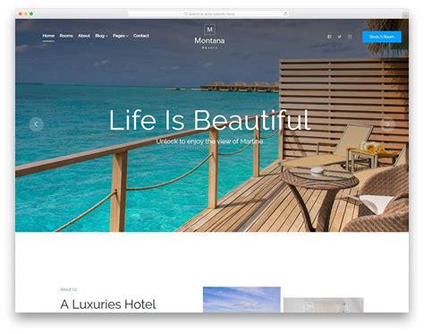 Best Free Hotel Website Templates Built For Modern Businesses