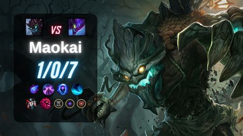 MAOKAI JUNGLE Vs KHAZIX EUW LoL Challenger Patch 13 20 YouTube