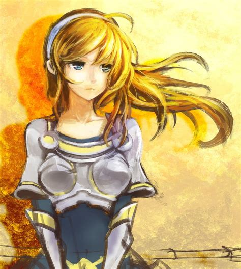 Liga De Leyendas Lux Pelo Largo Rubia Obra De Arte Videojuegos Armadura