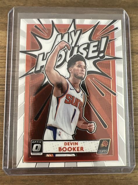 Devin Booker 2020 21 Panini Donruss Optic 15 My House Phoenix Suns