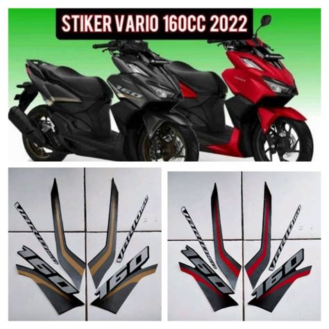 Jual Stiker Sticker Striping Honda Vario Cc Shopee Indonesia
