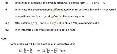 steps for analytic functions not categorized in any types in complex variables yawin