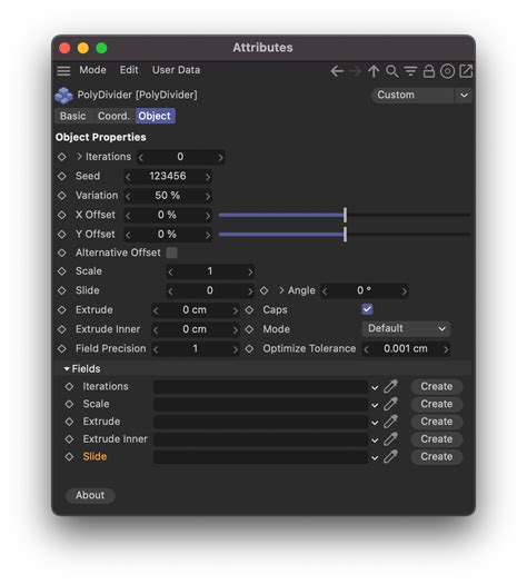 Polydivider For Cinema D Mike Udin Tools