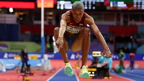 Yulimar Rojas la atleta venezolana rompe su propio récord mundial en