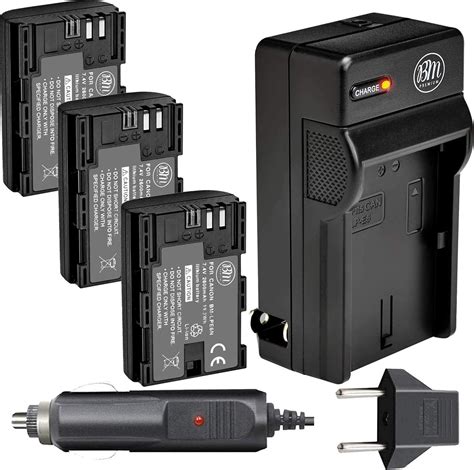 Amazon BM Premium 4 Pack Of LP E19 High Capacity Batteries And