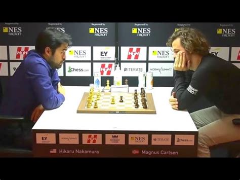 Hikaru Nakamura Play King S Gambit Beat Magnus Carlsen Armageddong