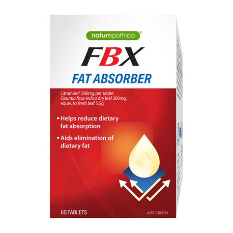 FBX Fat Absorber 60 Tablets WholeLife
