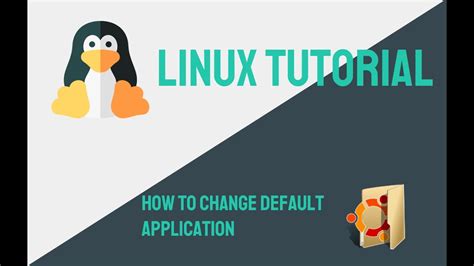 Linux Ubuntu How To Change A Default Application YouTube
