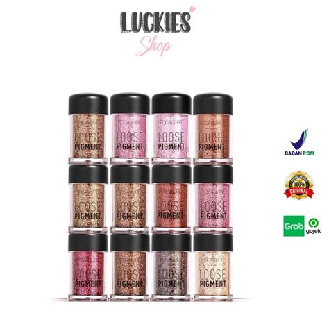 Jual Official Distributor Focallure Pigmented Loose Pigment Eyeshadow
