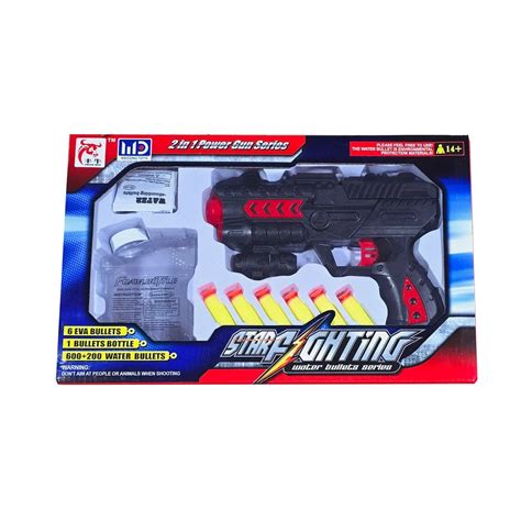 Pistola Lanza Dardos Laser Hidrogel Nerf Juguete Niños Luegopago