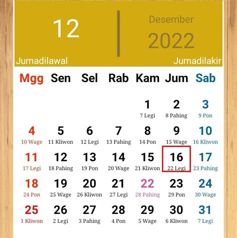 Hari Ini Jumat 16 Desember 2022 Memperingati Hari Apa Berikut