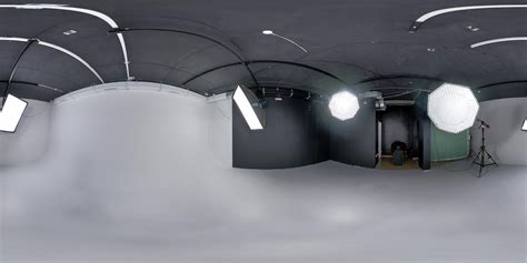 Black And White Photo Studio HDRI Haven