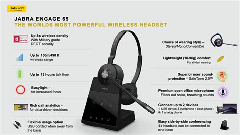 Jabra Engage Stereo Wireless Headset Headsets Direct