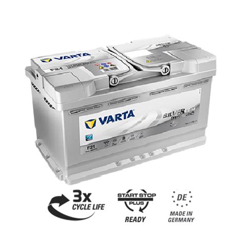 Bater A Varta Ah Silver Dynamic Agm F Baterias Web