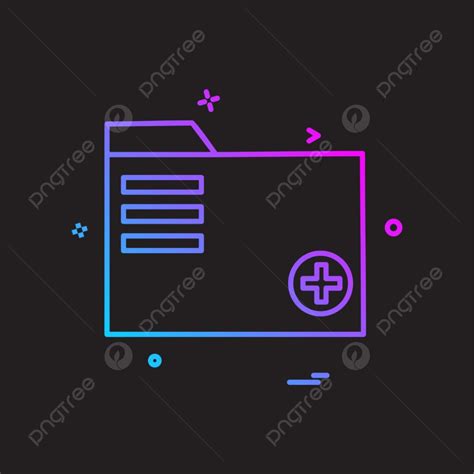 Business Folder Design Vector Hd Png Images Folder Icon Design Vector