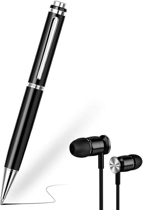 Penna Registratore Vocale 32GB EPILUM Per Conferenze Mini Spia