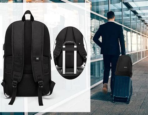 Top Des Sacs Dos Avec Manchon Trolley Pour Valises Voyagez Avec