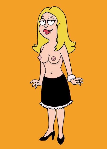 Rule 34 1girls American Dad Black High Heels Black Skirt Blonde Hair Breasts Color Female