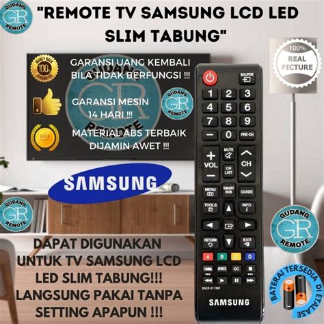 Jual KODE Q97K Remote Remot TV Samsung LCD LED Original Pabrik Shopee