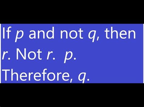 Brief Introduction To Propositional Logic YouTube