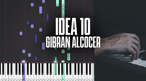 Idea Gibran Alcocer Piano Tutorial Sheet Music Midi Youtube
