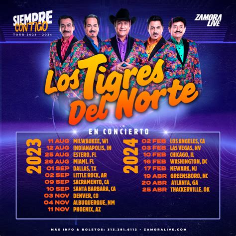 ZAMORA LIVE PRESENTA A LOS TIGRES DEL NORTE QUIENES RUGEN MÁS FUERTE