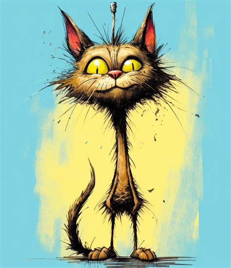 Pin By April Waller On Cats In 2024 Cat Art Illustration Cat