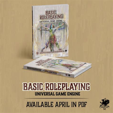 Chaosium On Twitter Basic Roleplaying Universal Game Engine Will Be