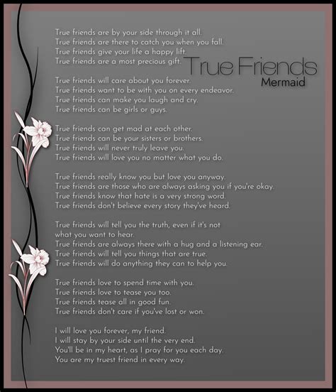 True Friendship Poems That Make You Cry