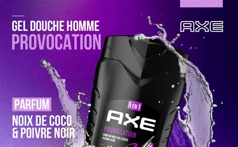 AXE Gel Douche Homme 5en1 Provocation 24h Hydratant 87 D