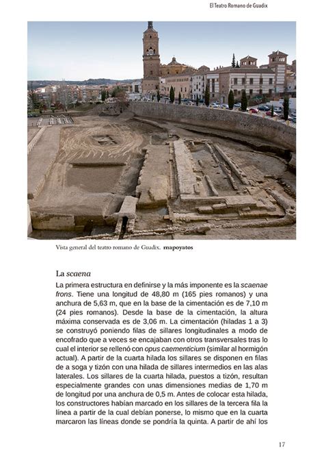 Teatro Romano Acci Portal Web Del Teatro Romano De Guadix