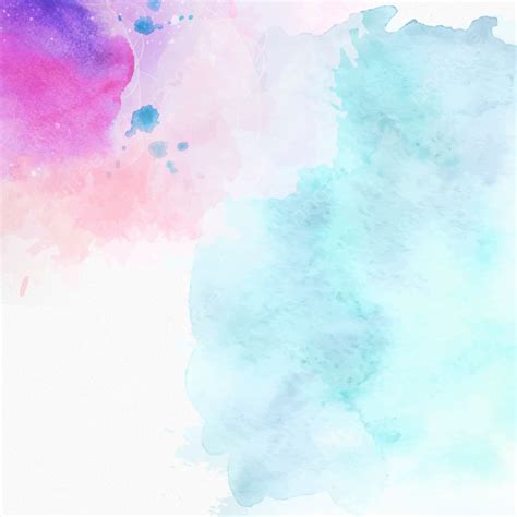 精緻浪漫紫色水彩暈染背景 浪漫 紫色 淺藍系背景圖片和桌布免費下載