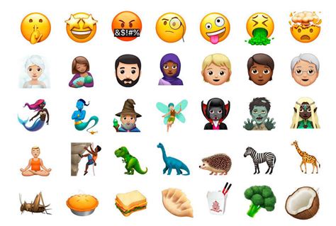 Los nuevos emojis de Apple que podrás tener con iOS 11 1