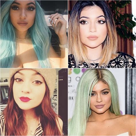 Kylie Jenner Hair Color Pictures POPSUGAR Beauty