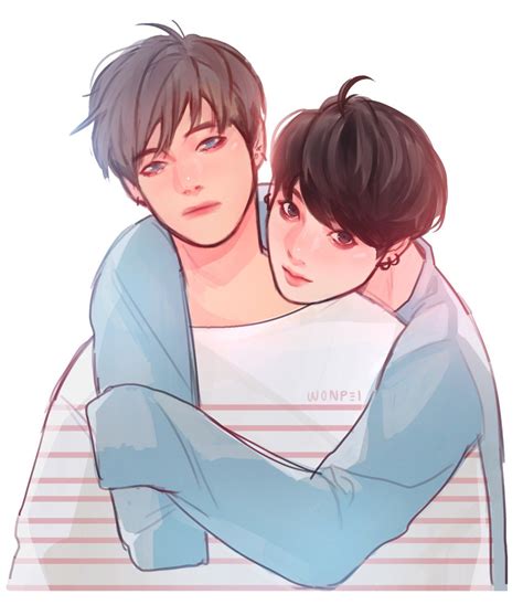 Vkook Kookv Taekook Kooktae Fanart Vkook Fanart Taekook Fan Art