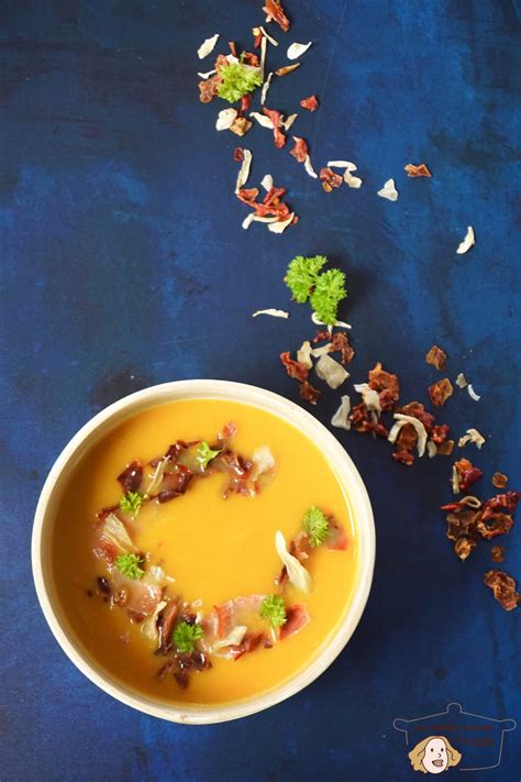 Velouté de butternut recette classique pour 4