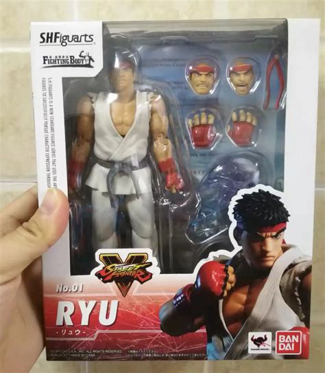 In Stock Sh Figuarts Shf No 1 Ryu No 7 Ken Masters RASHID Action