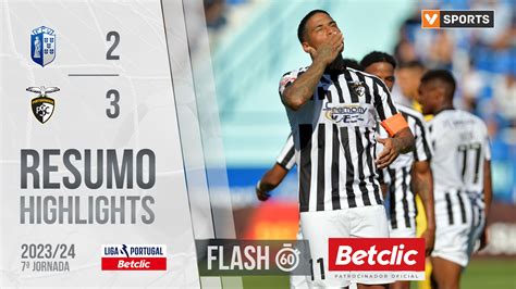 Liga Portugal Betclic 7ª Jornada Resumo Flash Vizela 2 3 Portimonense