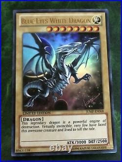 Yu Gi Oh JUMP EN068 Blue Eyes White Dragon Ultra Rare Blauäugiger W