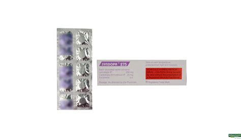 Buy Syndopa 275mg 10 Tablets Online At Best Prices Wellness Forever