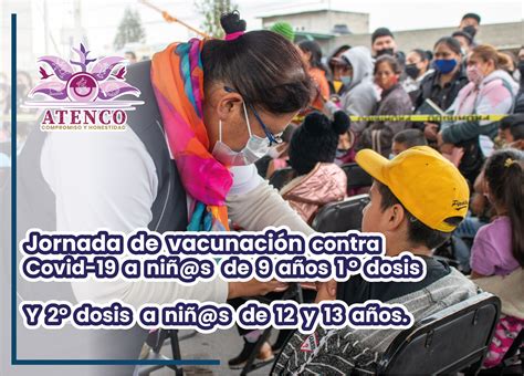 Jornada De Vacunación Contra COVID 19 H Ayuntamiento Atenco