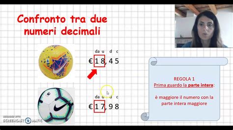Confronto Tra Due Numeri Decimali YouTube
